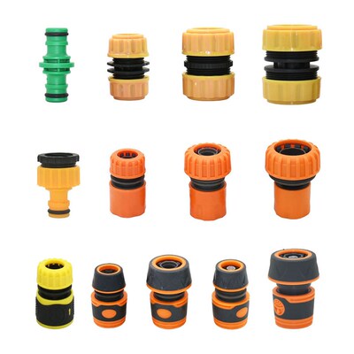 Garden Hose Quick Connector 1/2 3/4 1 Inch Pipe Coupler Stop