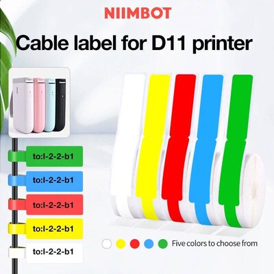 Niimbot D110 Smart Portable Printer Thermal Cable er Self Ad