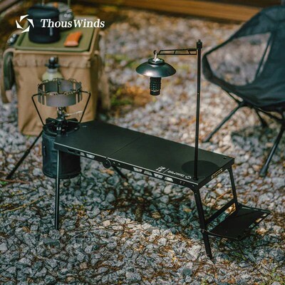 Thous Winds Solo Camping Aluminum Folding Table Lightweight