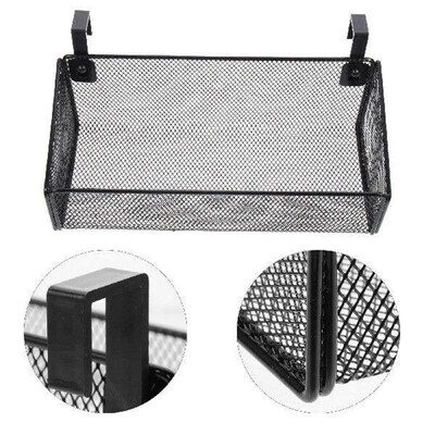 Bedside Hanging Basket Storage Sundries Holder Bedframe