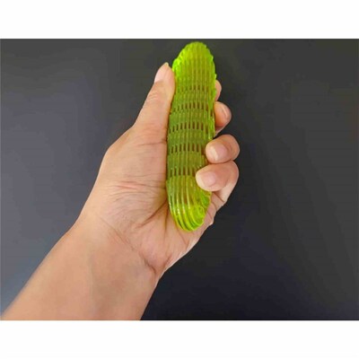 12cm Green Worm Big Fidget Toy Stress Relief Toys Morphing W