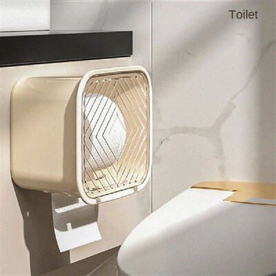 Sanitary Napkin Box Wall-hanging Household White White