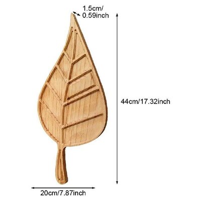 Wooden Craft Serving Appetizer Party Supplies Platter