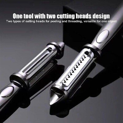 3 In 1 Kitchen Vegetable Peeler Stainless Steel Shredded