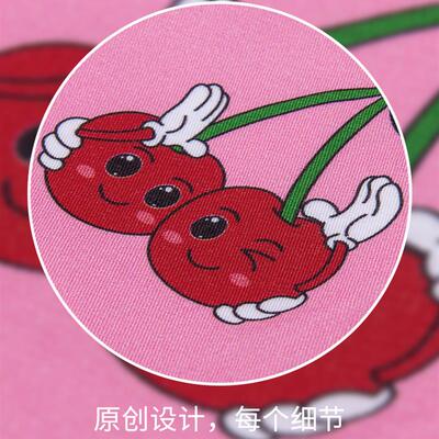 mon2fri女士内裤情侣内裤粉色可爱卡通舒适中低腰三角裤礼物礼盒