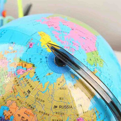 30X21.5CM World Globe Decoration Terrestrial Globe World Map