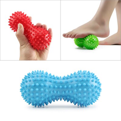 Foot Massage Roller Peanut Double Lacrosse Spiky Ball Myofas