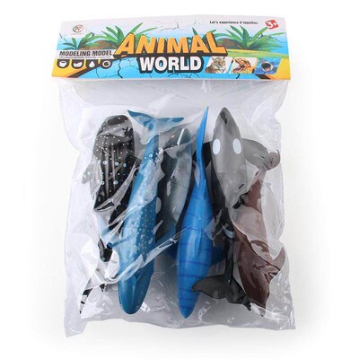 Free shppng, smulaton marne anmal model toy orca shark dolph