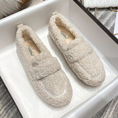 2023 new womens winter warm outdoor shoes plush design brit