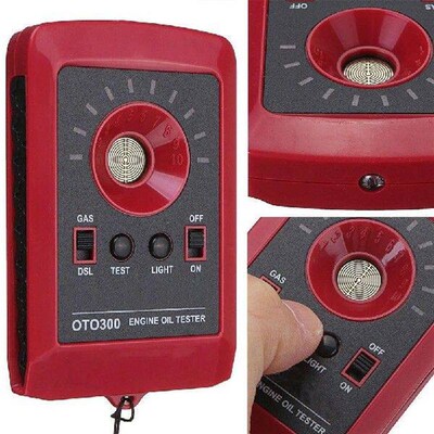 Gas Diesel yzer LED Digital Motor Engine Detector Car
