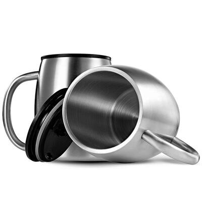 420ml Thermal Cups for Iced Cold Beer Insulated  Stainless S