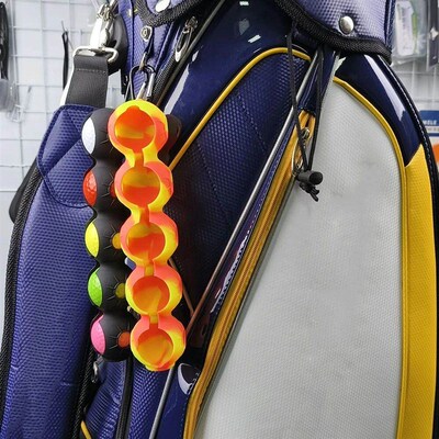 Golf Ball Holder For 5 Balls Silicone Pouch Golf Ball Case P