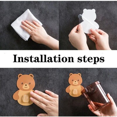 Home Bathroom Accessories Set Toothbrush Holder Toothpaste S