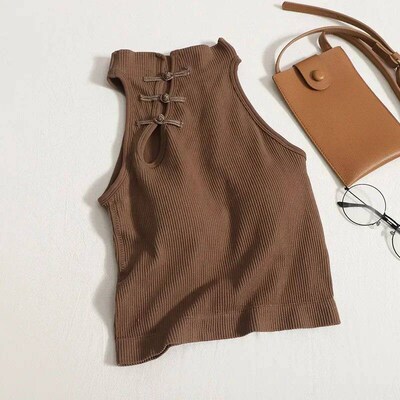 Vintage Hault Tanks Camis For Women Sleeveless Almighty Casu