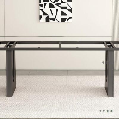 现代奢石桌脚餐腿30164支架不钢桌架岩板锈茶台桌书桌底大理石座