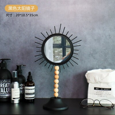 Table Decorative Vanity Mirrors Nordic Fashion Iron Geometr