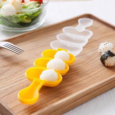 Baby Rice Ball Shaker Mold - Sushi Rice Ball Maker, Food-Gra
