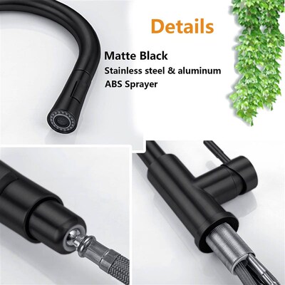Touch Kitchen Faucet Pull Out  Brushed Nickle Sensor Stainle