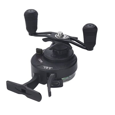 Left Hand/Right Hand Metal Wire Cup Ice Fishing Reel Raft Fi