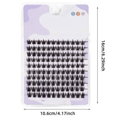 False Eyelashes Individual Lash Clusters Manga Fluffy Soft N