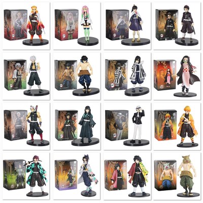 Kimetsu no Yaiba Figure 16cm Agatsuma Zenitsu Figurine Tanji