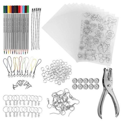 Heat Shrink Plastic Sheets Set Pack Paper Heat Shrink