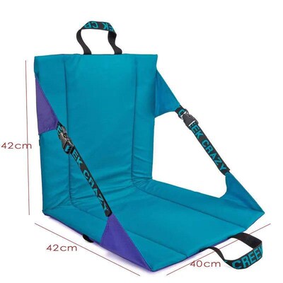 Stadium Seat Chair Bleacher Cushion With Padded Back Support