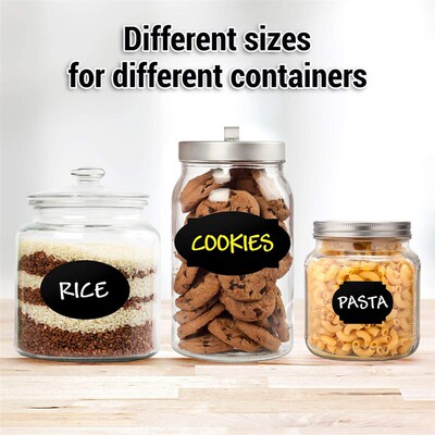 20-100pcs/Set Chalkboard Labels Spice Sticker Organizer Labe