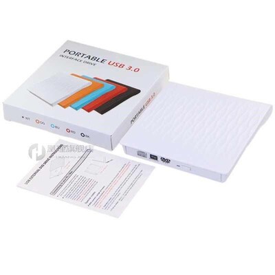 External CD DVD Drive SB 3.0 Slim Portable CD/DVD Writer/Rew