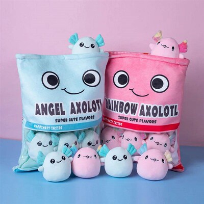 Cartoon Ramen Puff Cookie Bag Bubble Tea Plush Pillow Stuffe