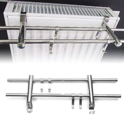Efficient For Radiator Drying Rack Dual Purpose Towel Rail