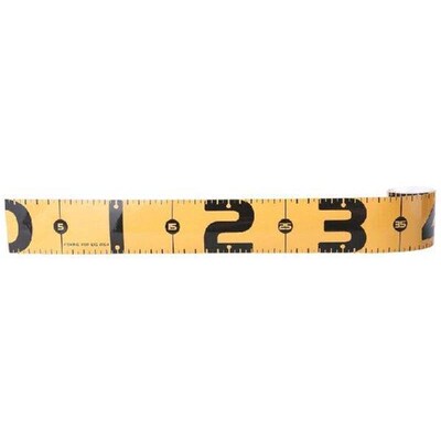 Y1UB Fishing Measuring Tape Sticker Self-Adhesive Long Fish