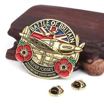 D Day 80th Anniversary Badge Remembrance Memorial Day