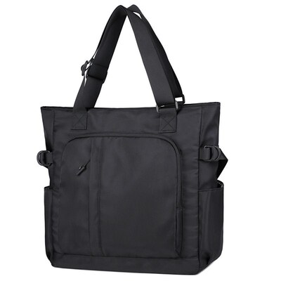 Solid Color Multi-bag Tote Bag Large Capacity Casual Busines