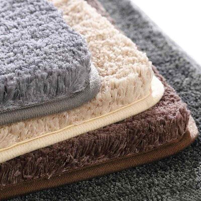 Bath Rugs for Bathroom Non-Slip Bath Mats Machine Washable A