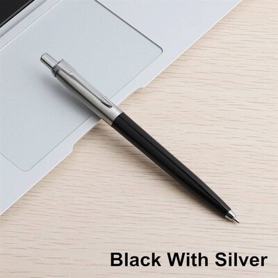5Pcs/Set Metal Ballpoint Pen Promotional Pens G2 Refill Blue