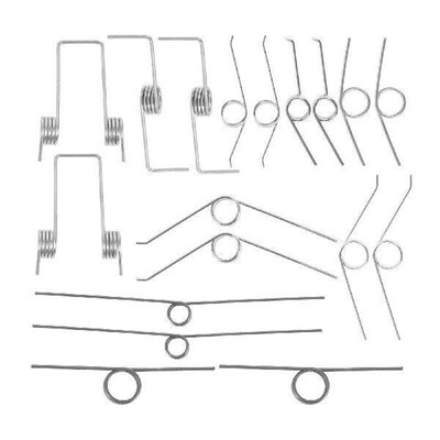 18 Pcs Trash Can Spring Rubbish Bin Metal Torsional Springs