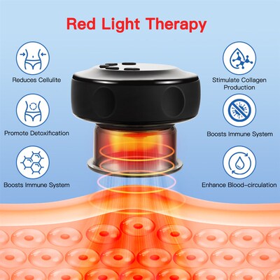 Electric Vacuum Cupping Massage Anti Cellulite Negative Pres