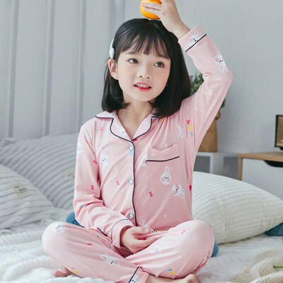 Children Cotton Pyjamas Set Baby Sleepwear Pijama Cartoon Pr