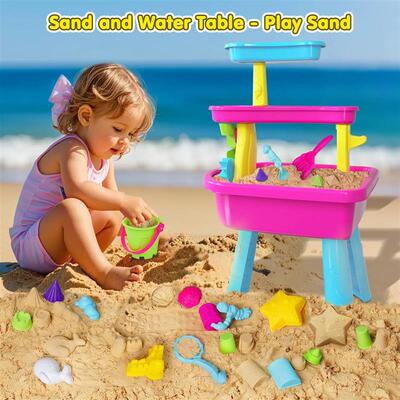 VATOS 3-Tier Water Table for Toddlers 37-Piece Kids Water Ta