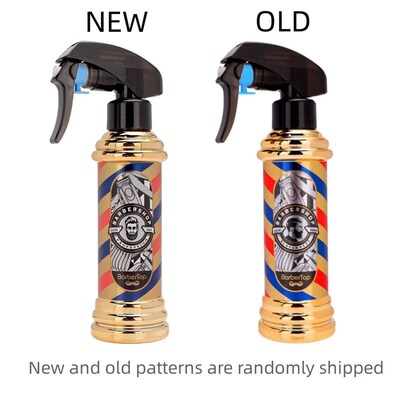 Retro Hairdressing Spray Bottle Refillable Bottles Continuou