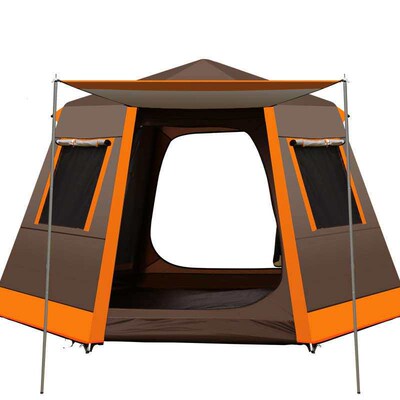 Outdoor tent 3-4 people 5-8 people full-automatic family rai