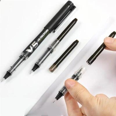 Japan Pilot V5/V7 Gel Pen Straight Liquid Replaceable Ink Ca