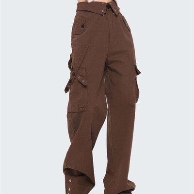 , new fashion brand retro mens American overalls, girls bi