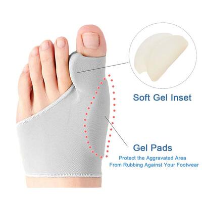 Toe Separator Hallux Valgus Bunion Corrector Orthotics Feet