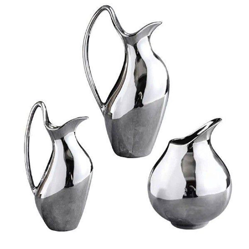 Minimalist Vase Modern Art Flower Vase for Tabletop Bedroom