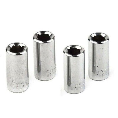 1/24pcs 1/4 Ratchet Socket Adapter Socket Hex Bit Holder