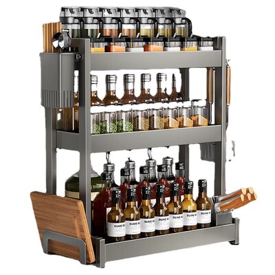 Home kitchen rack Organizer Storage Shelf for spice bottle