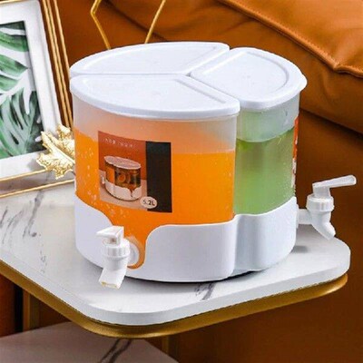 Plastic Drink Dispenser With Spigot 360 Rotatable