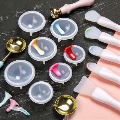 Wax Seal Scraper Tool Silicone Stir Wax Lacquer Epoxy Resin